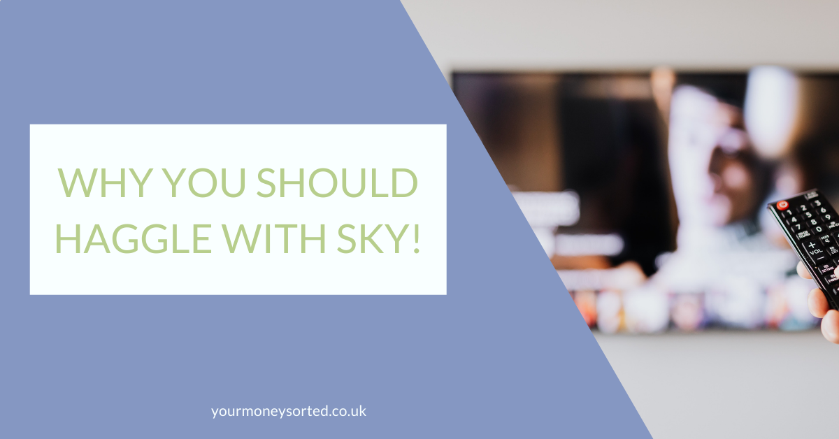 Why you should haggle with Sky! | Your Money Sorted